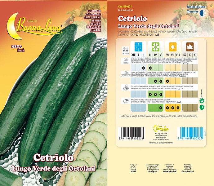 CETRIOLO VERY LONG MARAICHER – 022 – Muscat Flora
